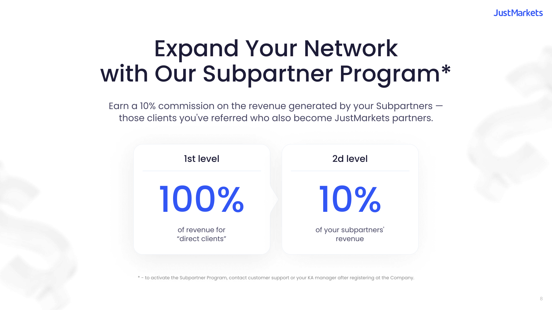 How to become an Introducing Broker – JustMarkets Help Center